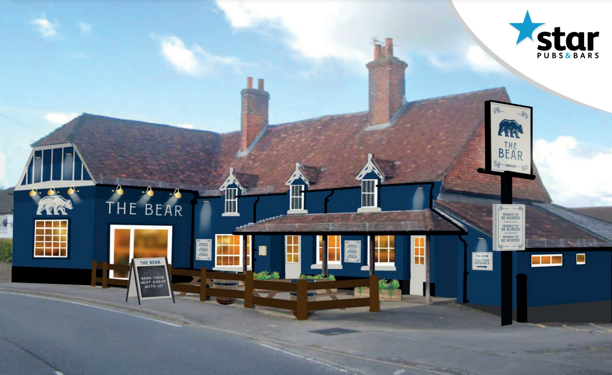 Bear & Ragged Staff Farnham