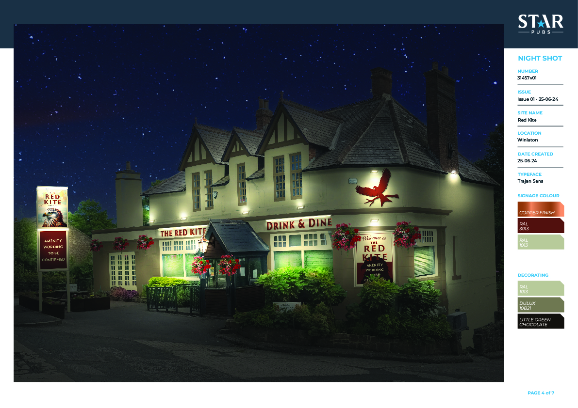 Red Kite Winlaton Mill| Star Pubs & Bars| HEINEKEN